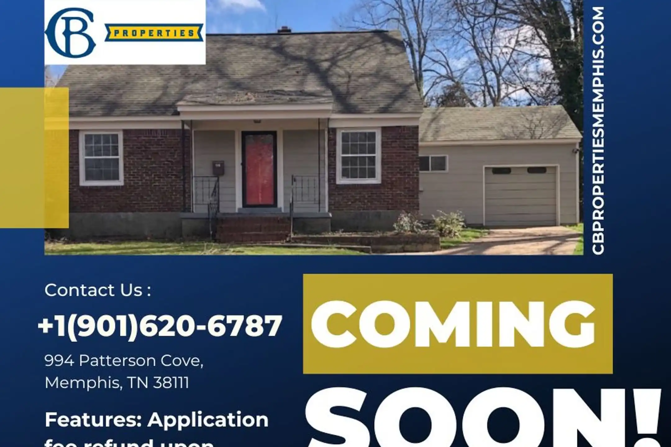 994 Patterson Cove - Memphis, TN | Rent.