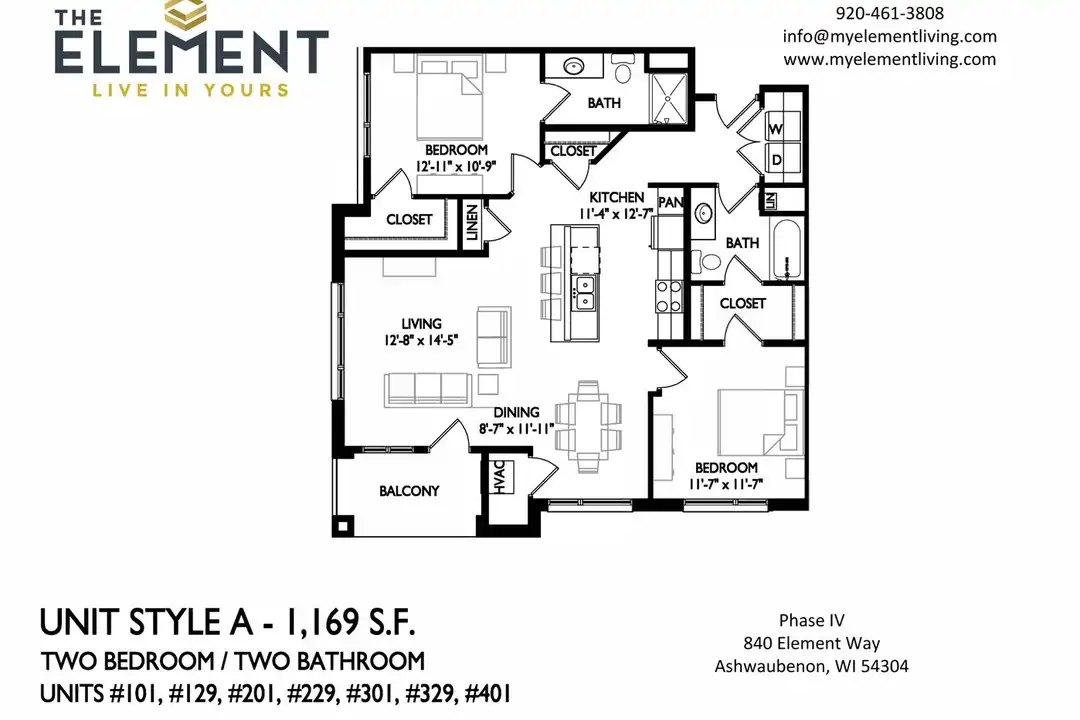 840 Element Way unit 840-101 - Green Bay, WI | Rent.