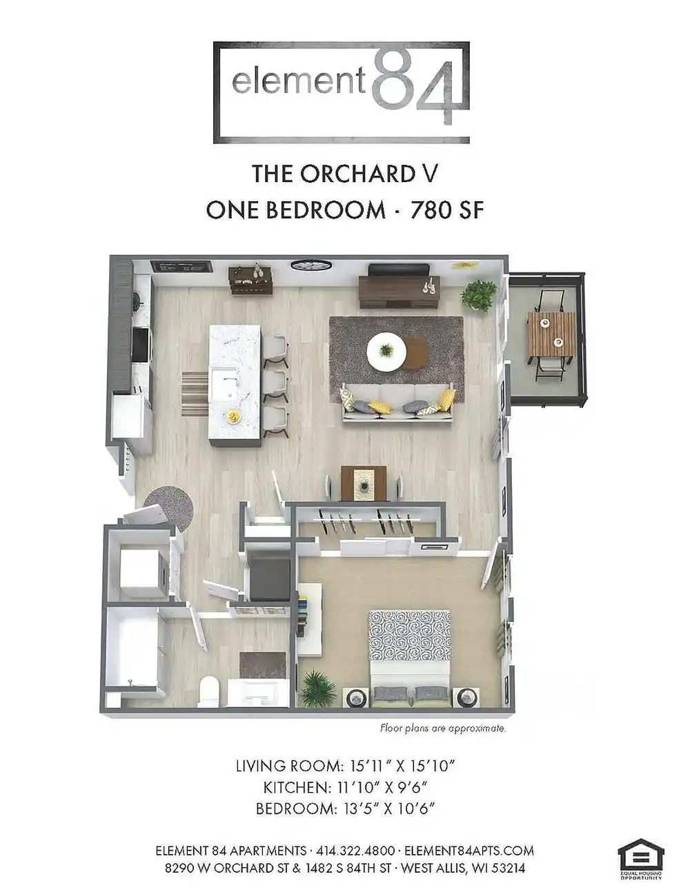 Element 84 - 1482 84th Street 8290 - West Allis, WI | Rent.
