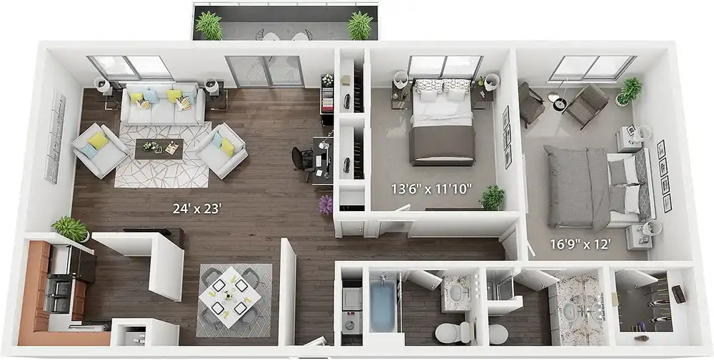 Carlyle Tower Apartments - Southfield, MI - 23300 Providence Dr ...