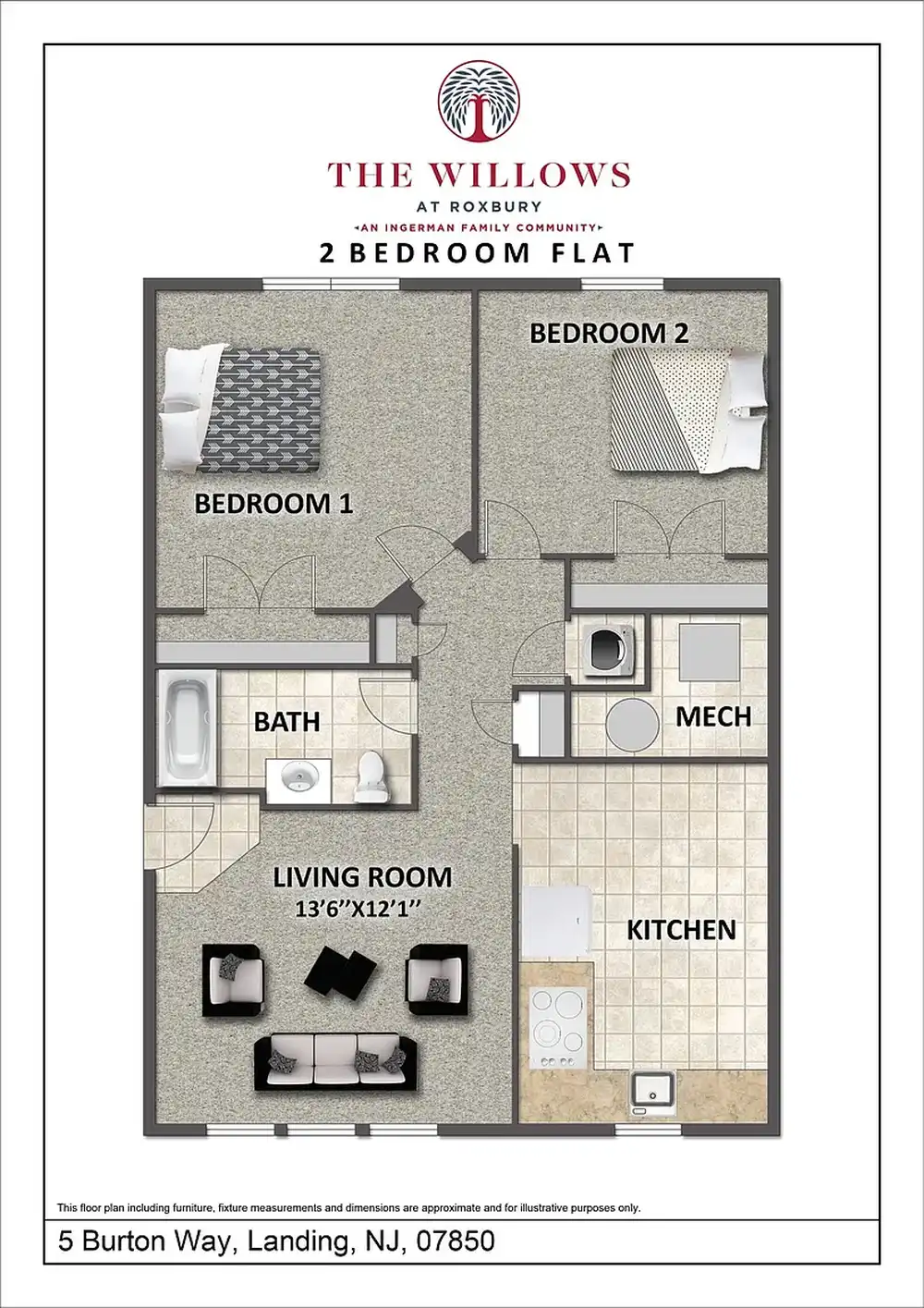 The Willows at Roxbury - 5 Burton Way - Roxbury Township, NJ | Rent.
