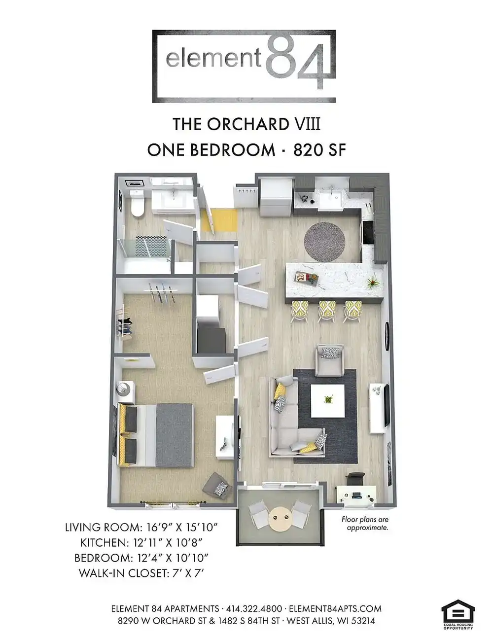 Element 84 - 1482 84th Street 8290 - West Allis, WI | Rent.