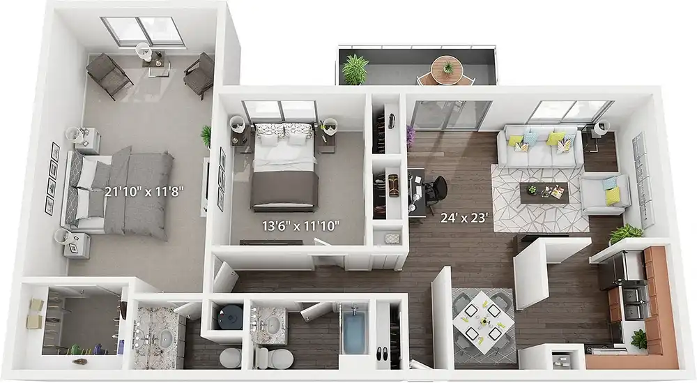 Carlyle Tower Apartments - Southfield, MI - 23300 Providence Dr ...