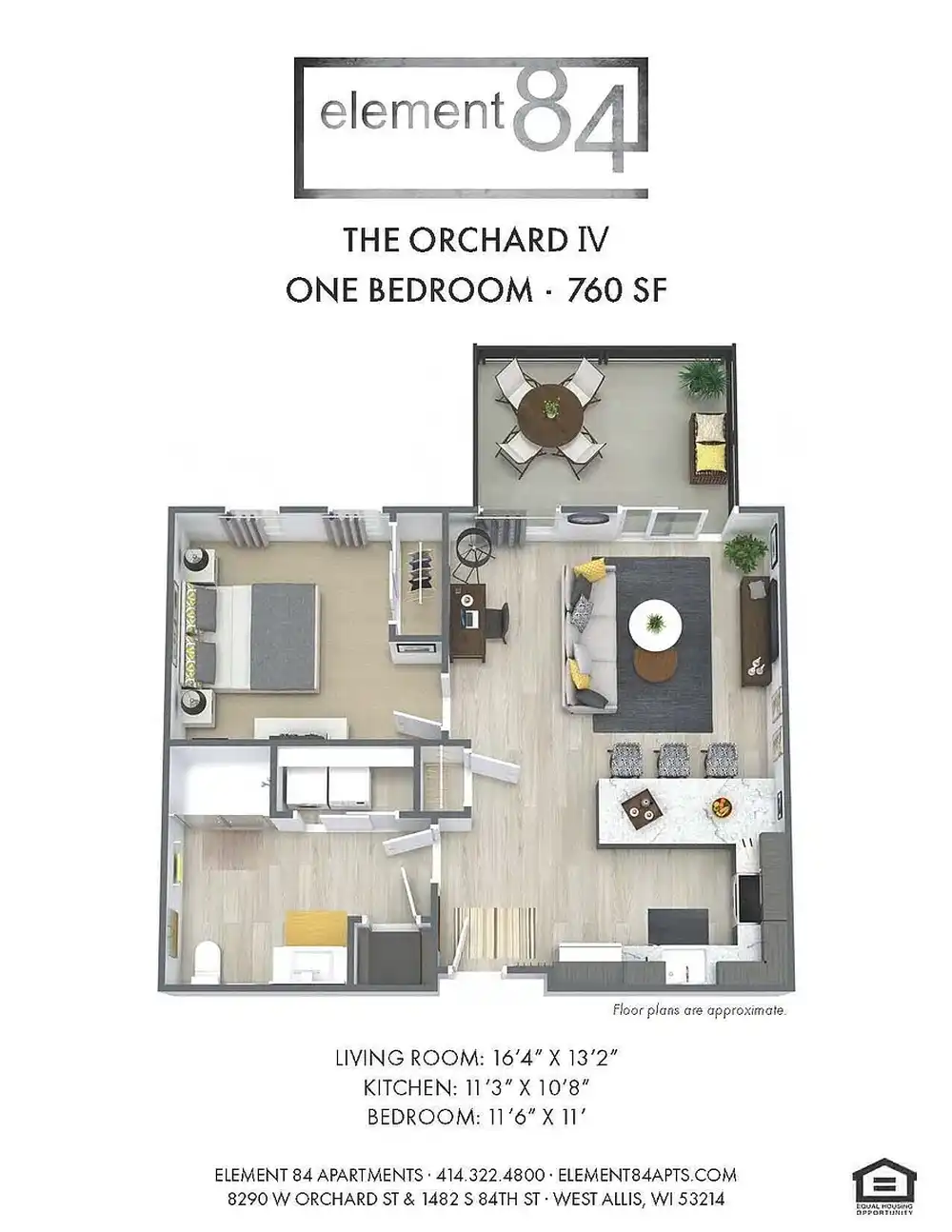 Element 84 - 1482 84th Street 8290 - West Allis, WI | Rent.