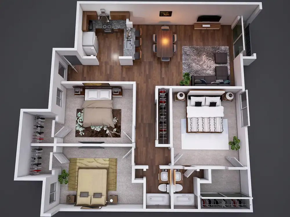 Flats on Youree - 9050 Youree Dr - Shreveport, LA | Rent.